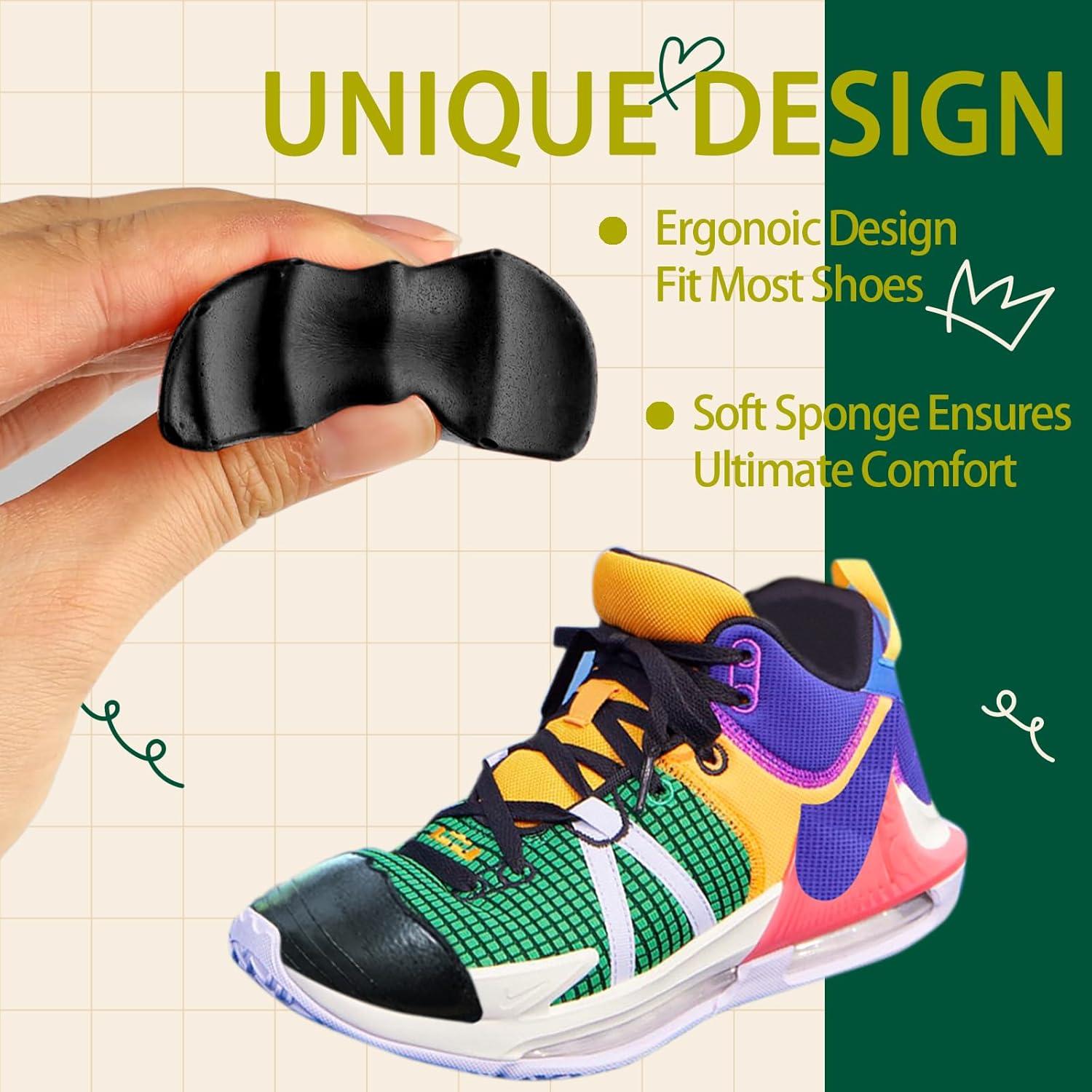 Shoe Filler Inserts for Loose Shoes - Unisex Adjustable Toe Cushion ...