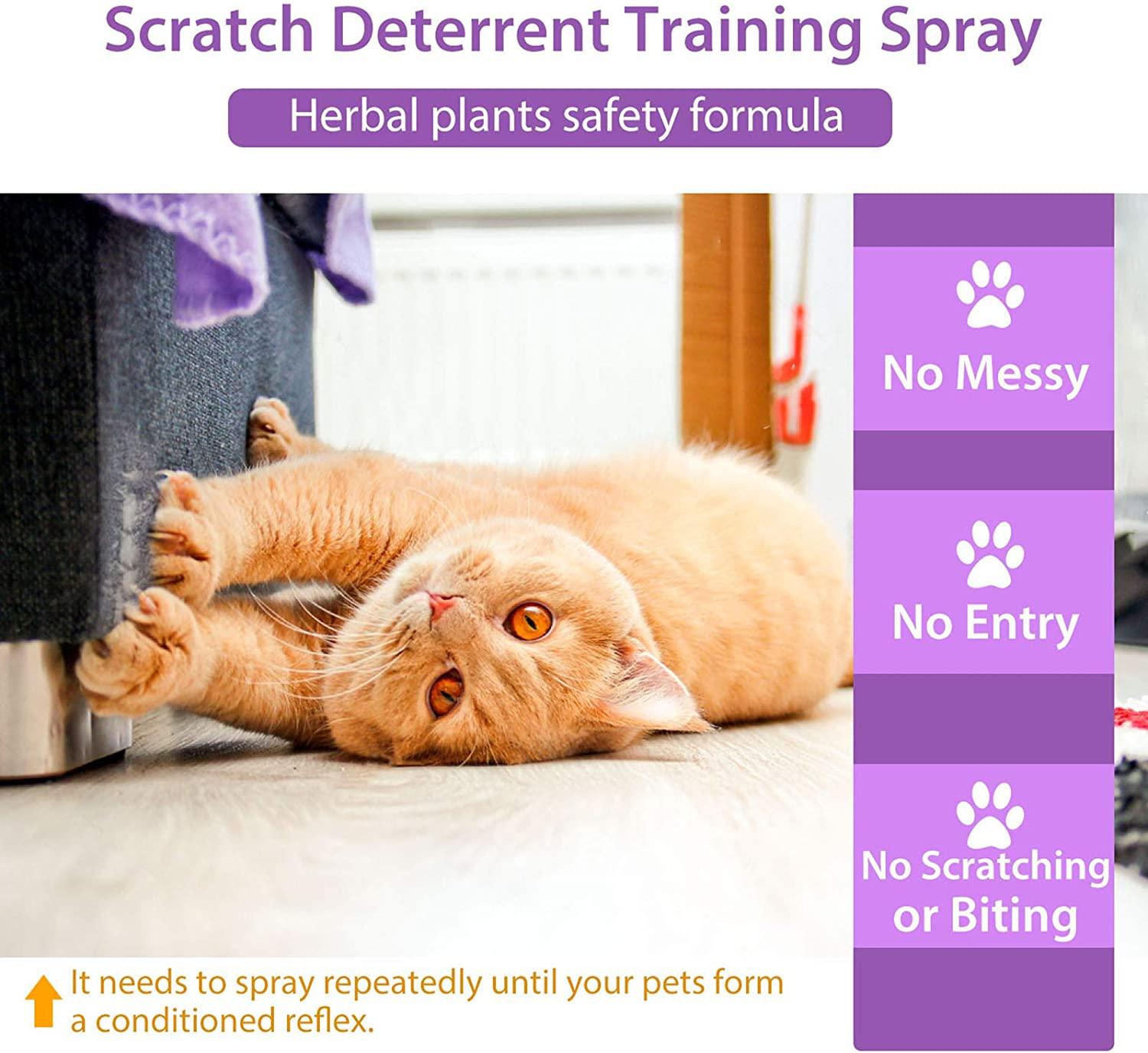 Inscape Data Cat Spray Deterrent - Anti-Scratch Training Spray for ...