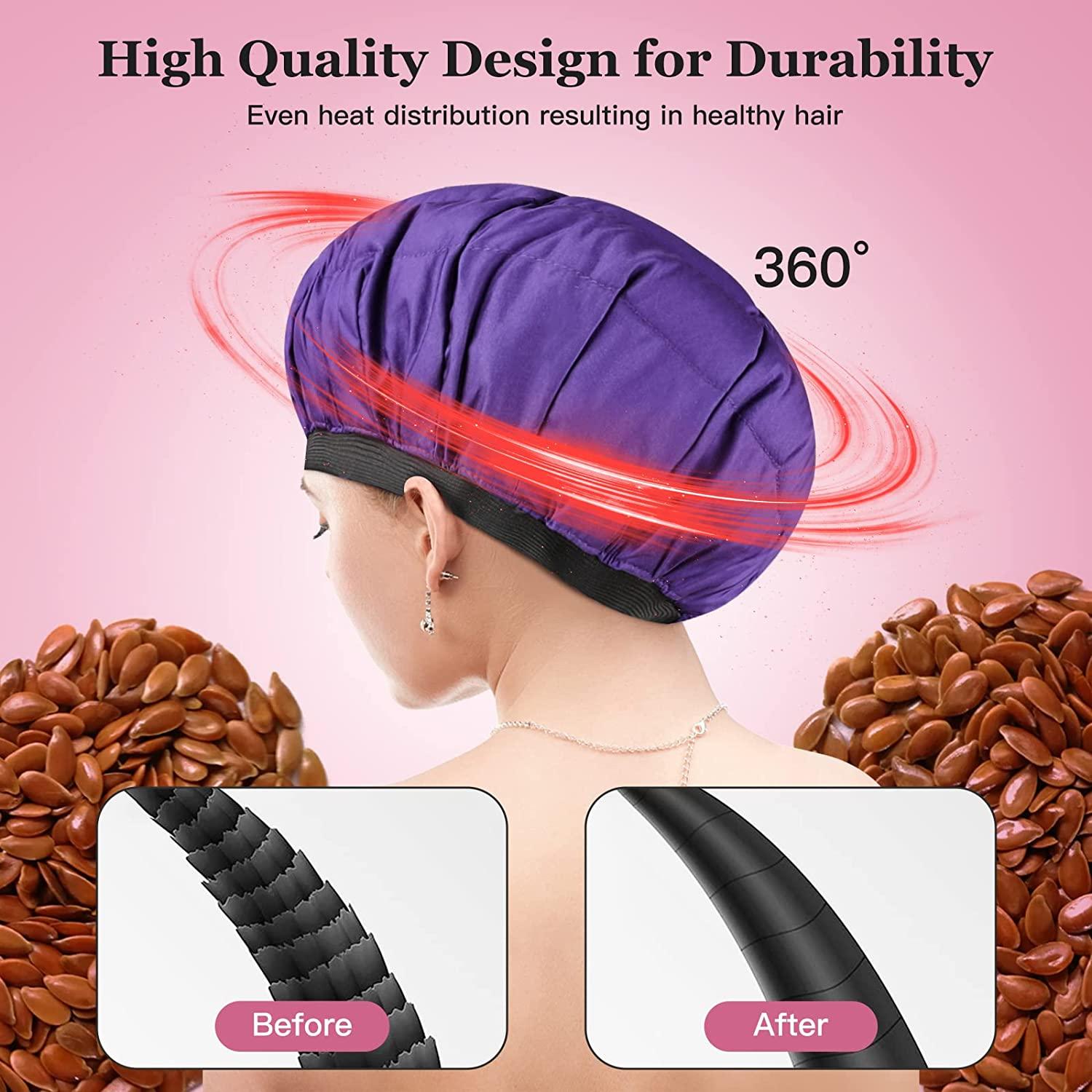 Second Generation Cordless Deep Conditioning Heat Cap - Microwavable ...