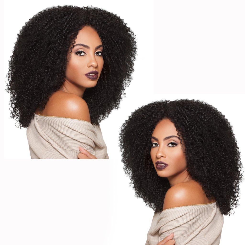 Shop Long Brown Afro Wigs for Black Women | Natural Hair Wigs for ...