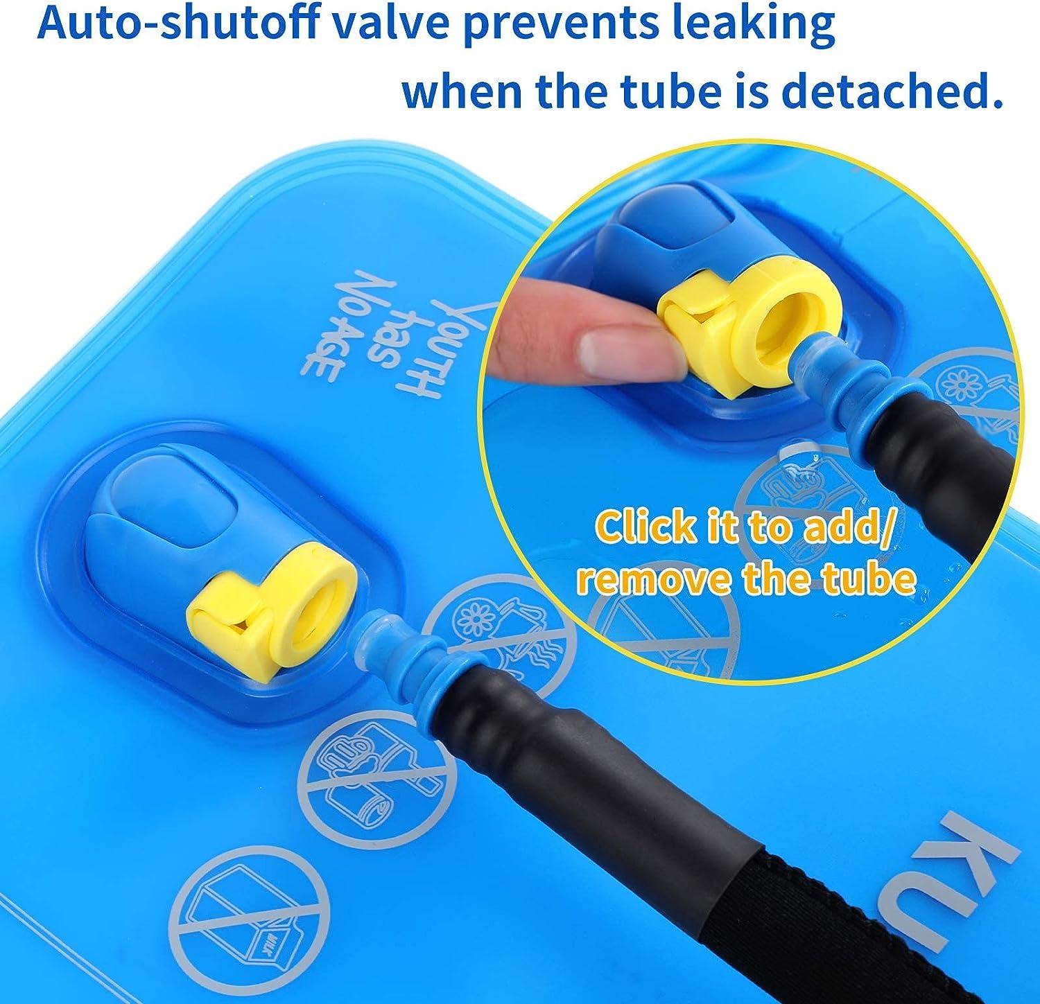 KUREIDA 2L Hydration Bladder with Insulated Tube | BPA Free & Leak ...