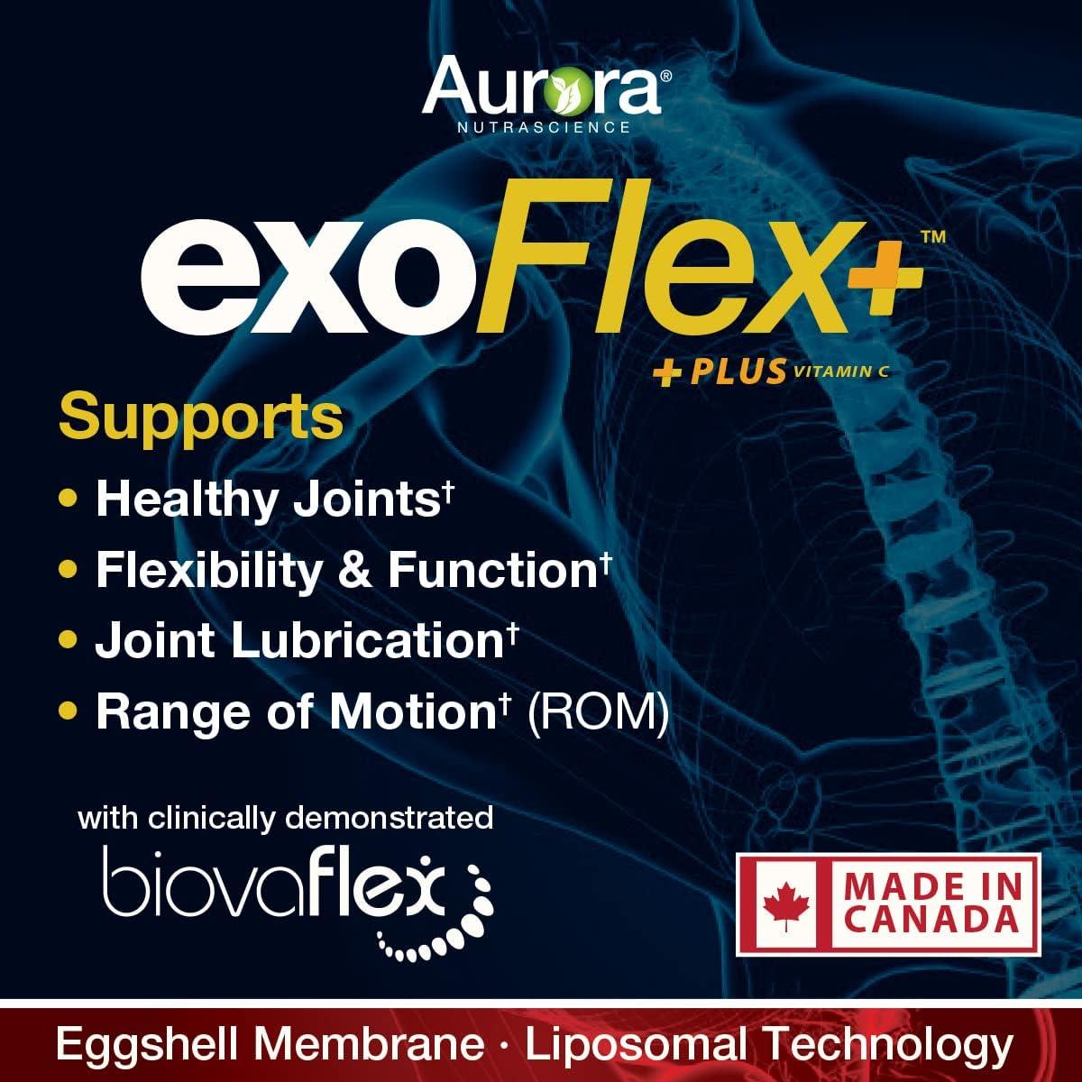 ExoFlex Eggshell Membrane with BiovaFlex, Vitamin C, Curcumin ...