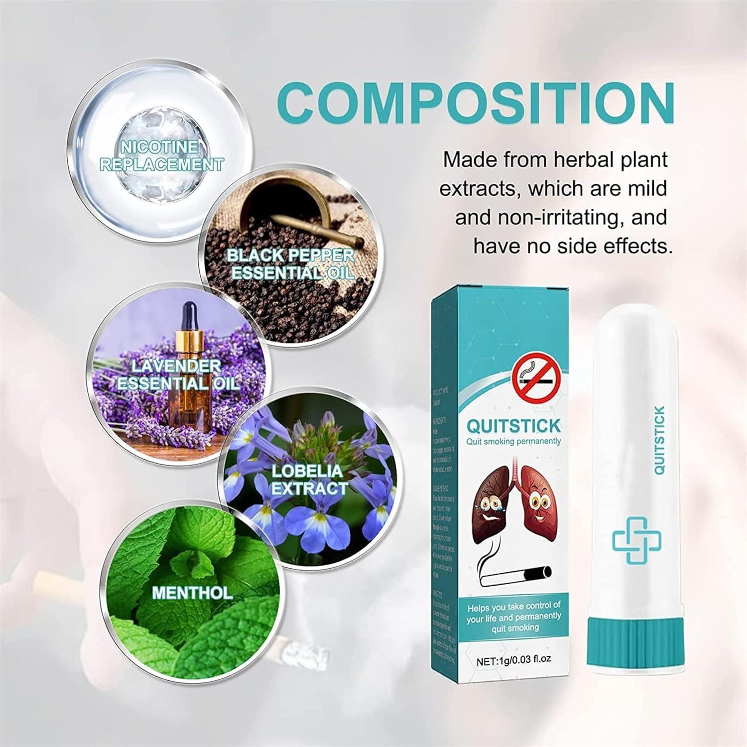 Breathefree Quitstick - Natural Inhaler to Stop Smoking | Aromatherapy ...