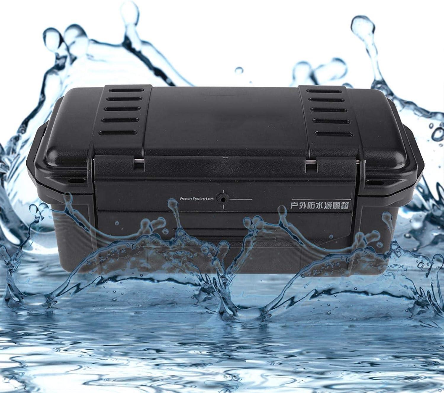 Wosune Outdoor Storage Case, Pressure-Proof Black Sturdy Ammo Crate ...