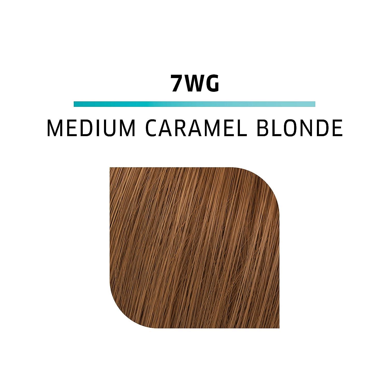 WELLA Colorcharm 7WG Medium Caramel Blonde Demi Permanent Hair Color ...