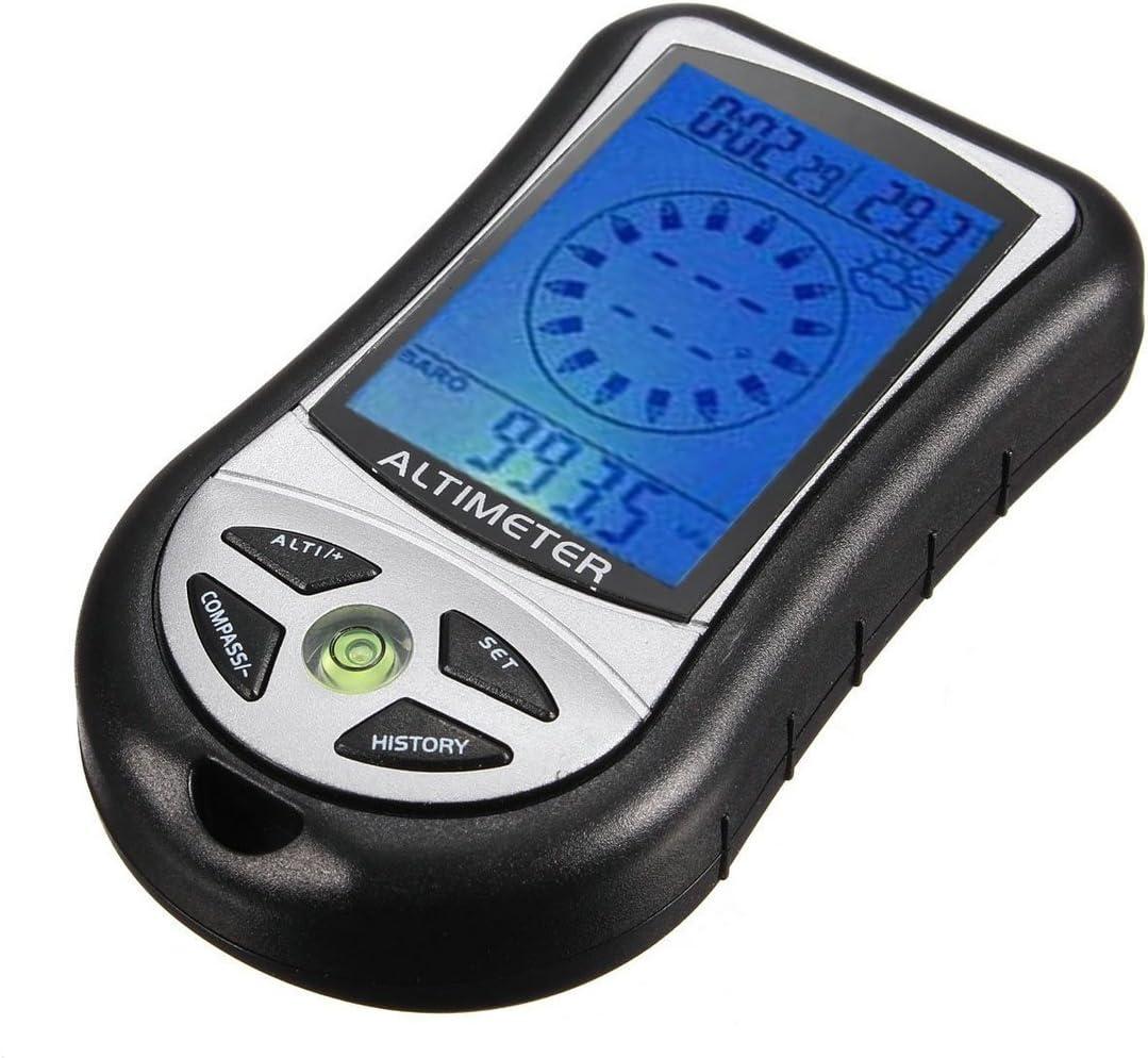 8-in-1 Multifunctional Outdoor Device with LCD Display: Compass ...