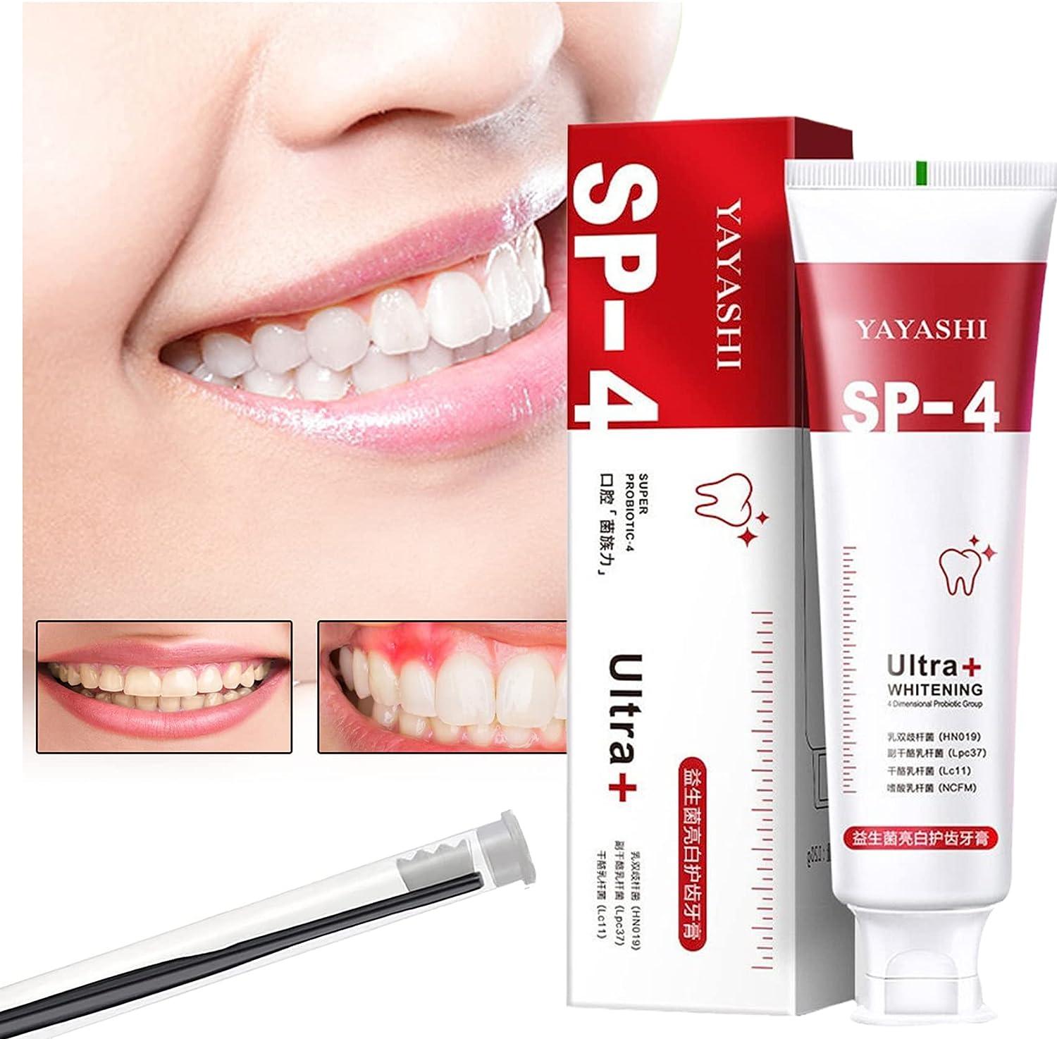 Yiliku SP-4 Probiotic Toothpaste | Yayashi SP-4 Brightening Fresh ...