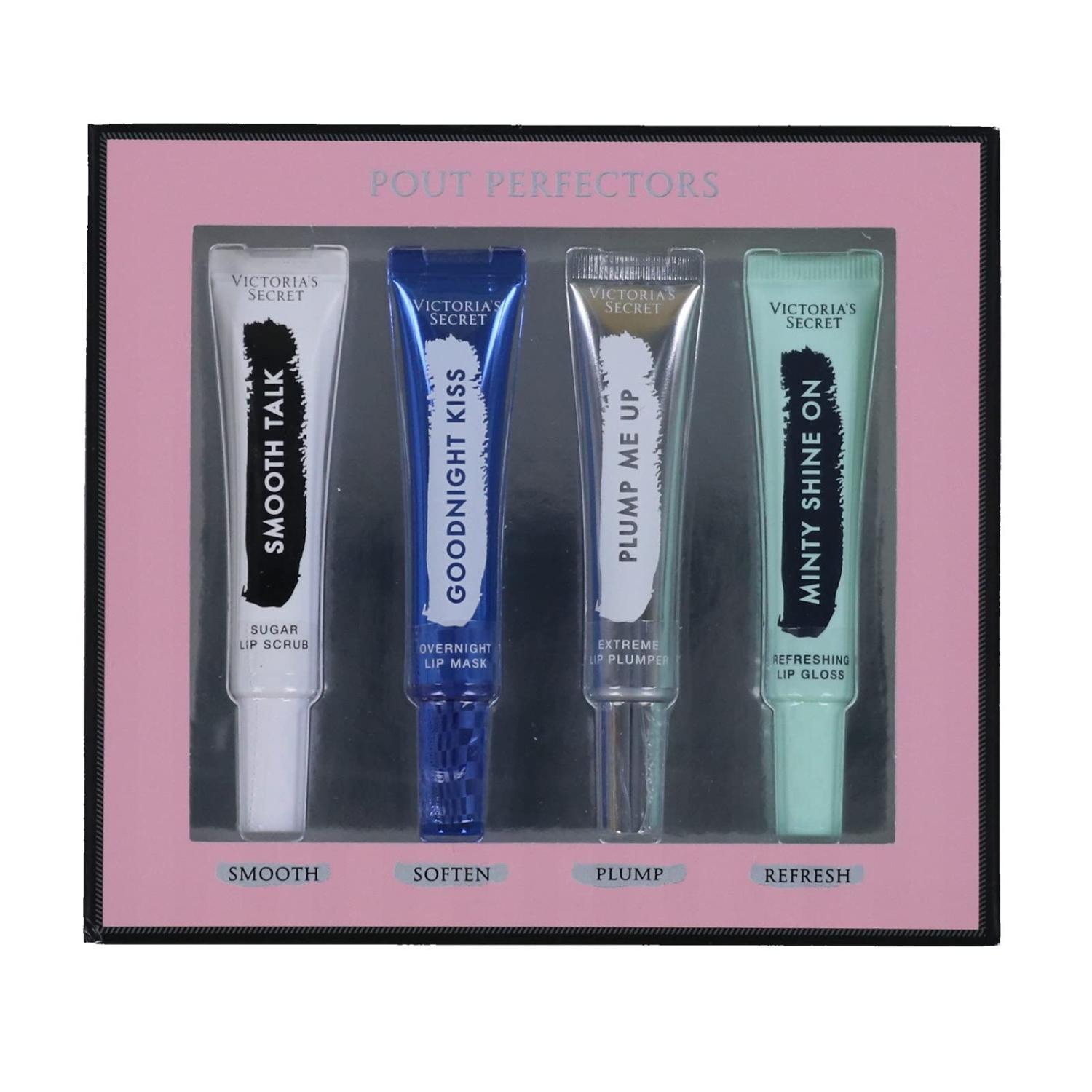 Victoria's Secret Pink Pout Perfectors Lip Gloss Set - 4 Pieces | Buy ...