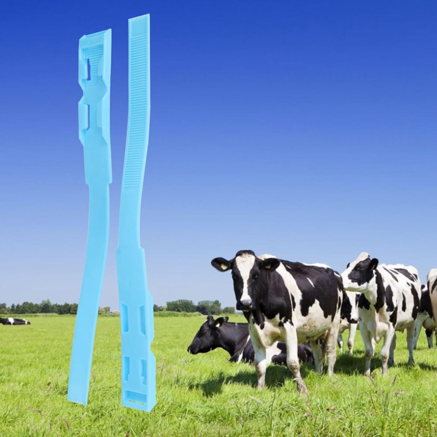 Yousiliang Cattle Identification Bands | 10-Part Plastic Cow Marking ...