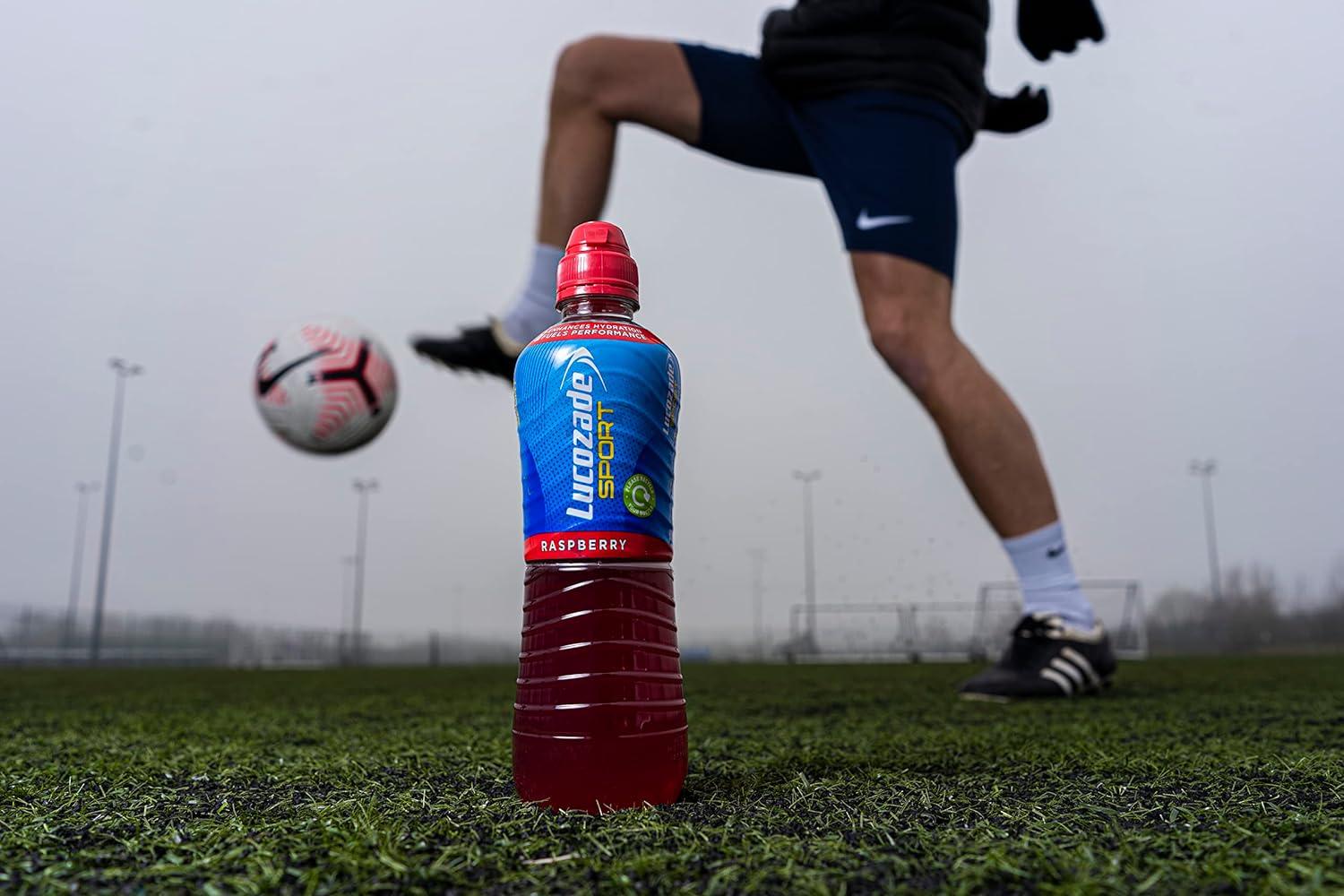Lucozade Sport Raspberry 4 x 500ml: Hydration and Energy Boost | Buy ...