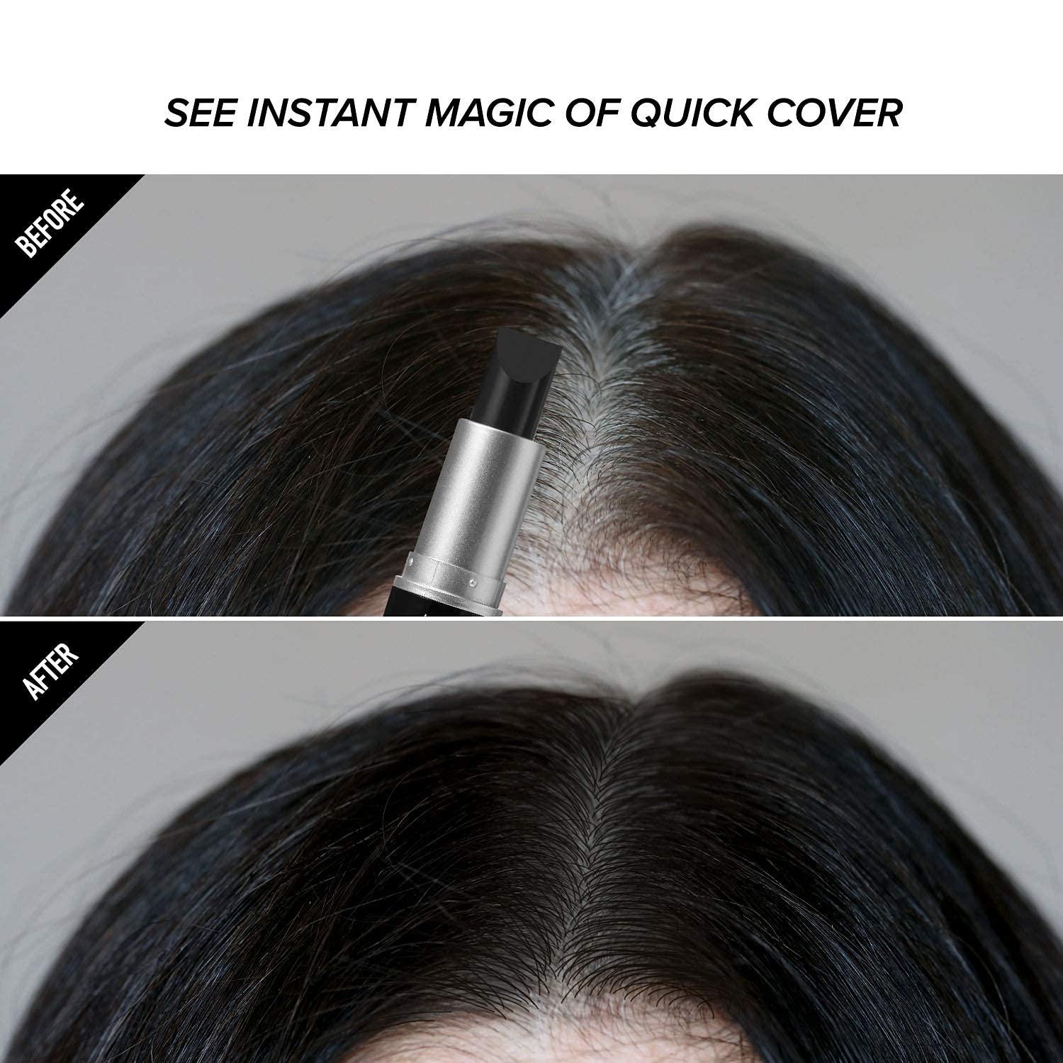 KISS Quick Cover Gray Hair Root Touch Up Stick - 2 Pack (Black) | Buy ...