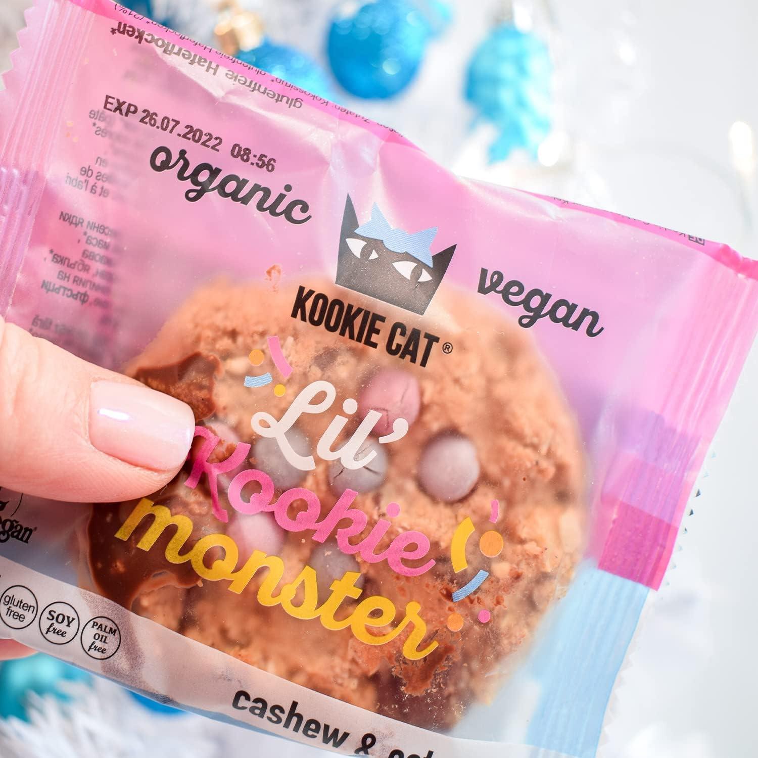 Kookie Cat Vegan Cookies - Gluten-Free Organic Colorful Praline ...