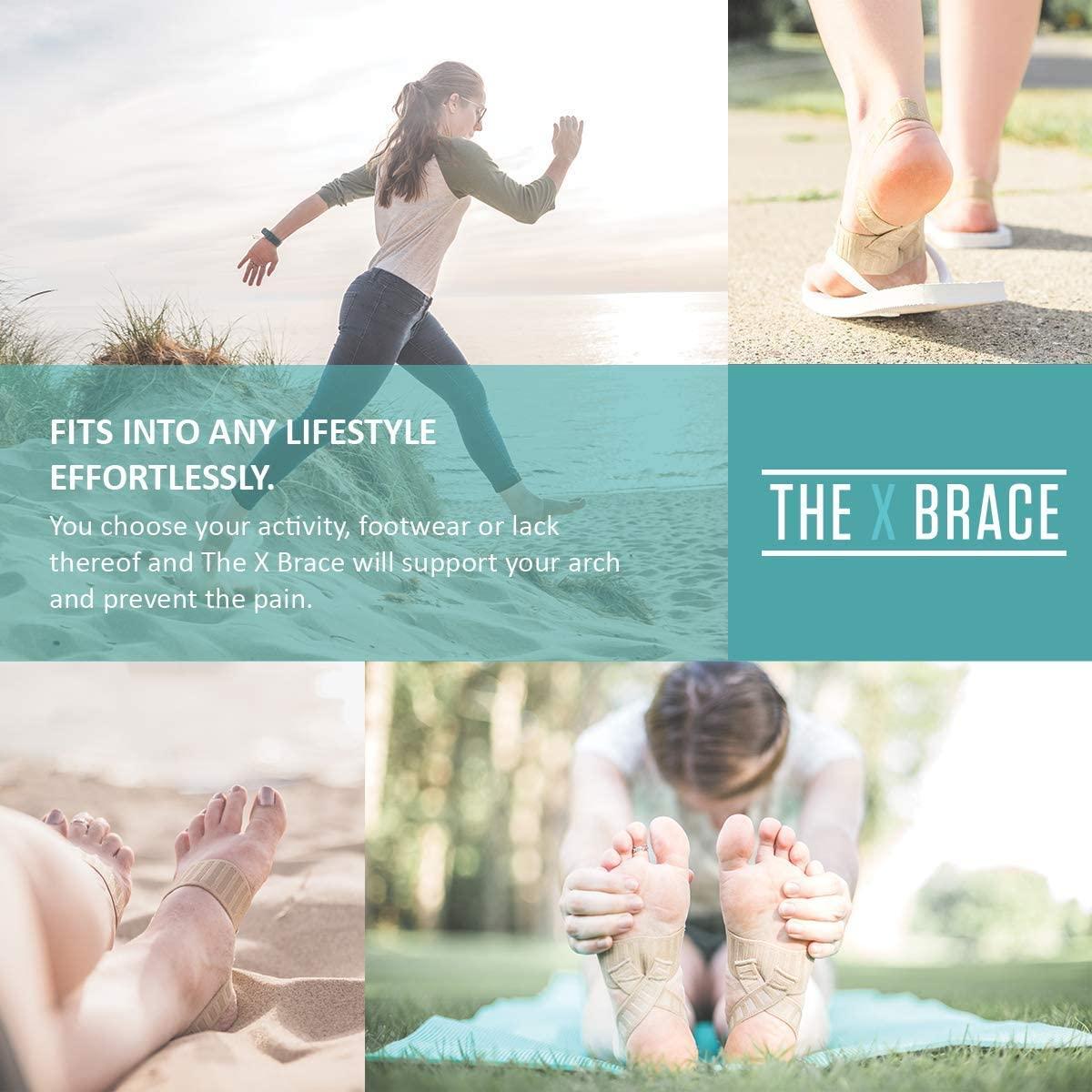 Tuli's X Brace Arch Support Compression - Large Size 1 Pair - Relief ...