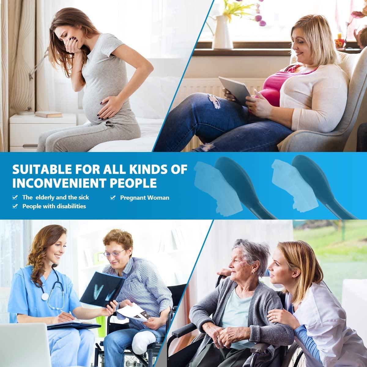 Globalstore Bottom Buddy: 15 Long Reach Comfort Wiper for Elderly & Disabled - Self Assist Butt ...