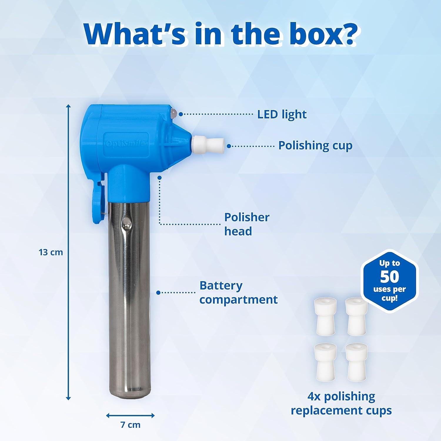 Optismile Dental Polisher - Professional Tooth Cleaning for Whiter ...