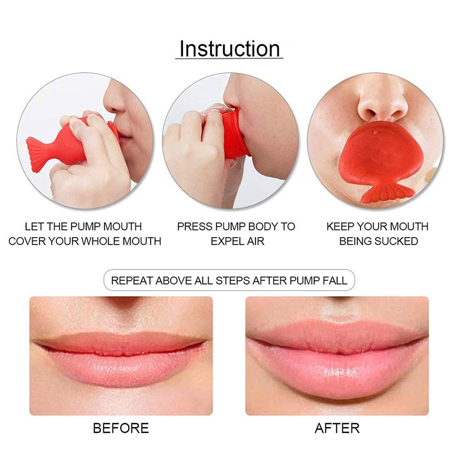 Fish Shape Silicone Lips Enhancer Plumper Tool for Natural Pout & Sexy Lip Beauty Pump | Buy Now ...