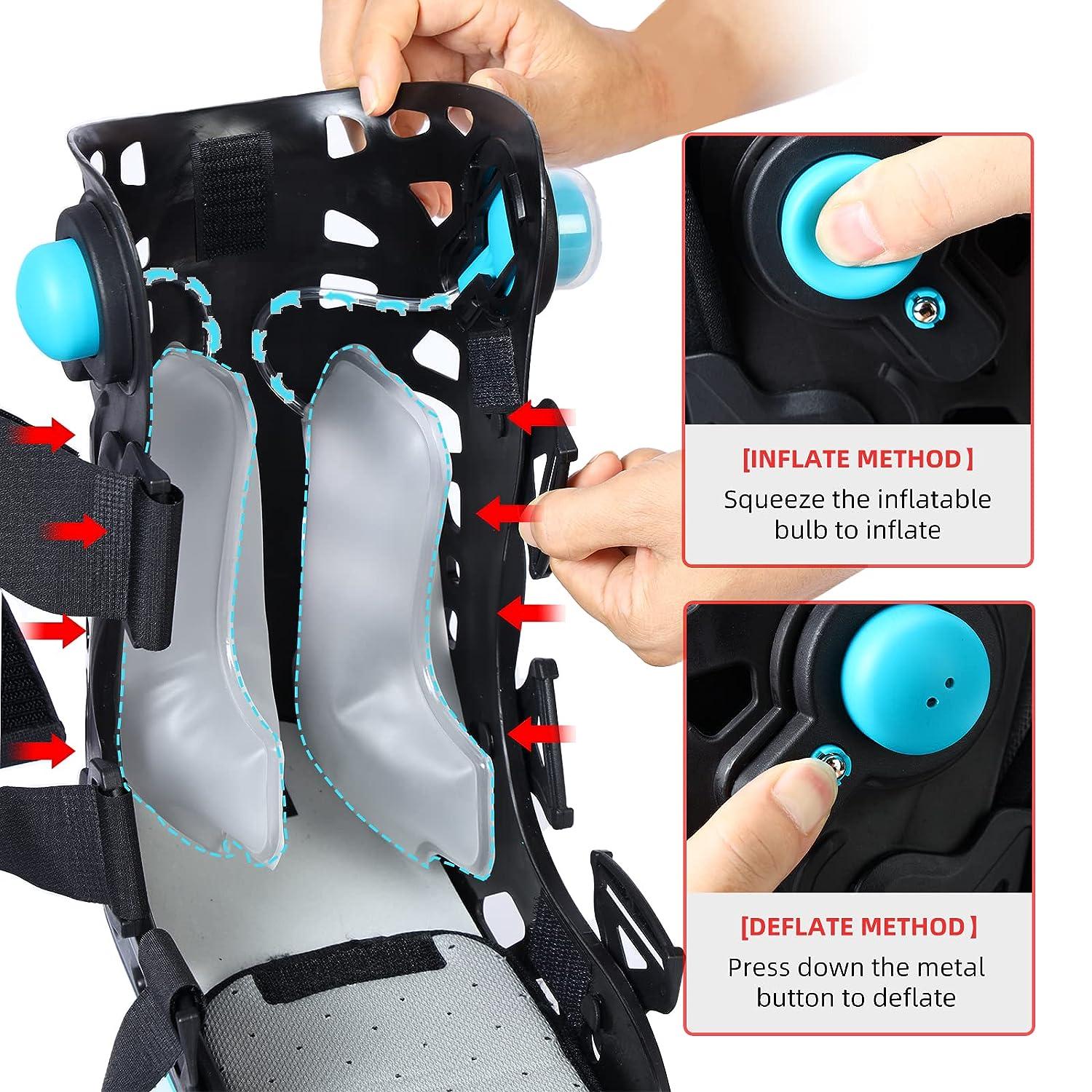 Inflatable Medium Air Cam Walker Boot for Foot Pain Recovery - Short ...
