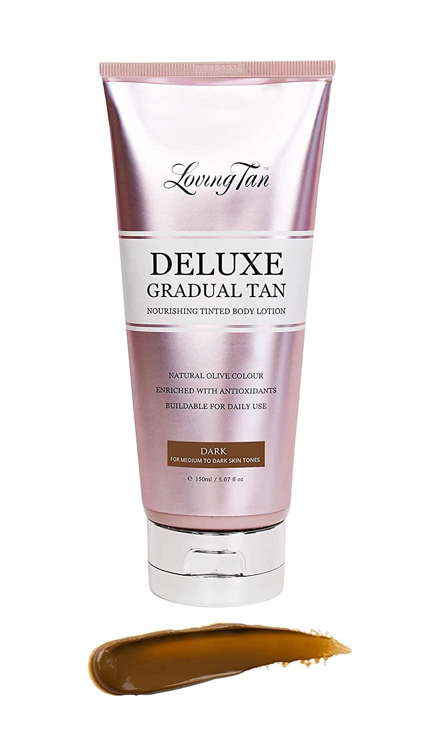Loving Tan Deluxe Gradual Tan (Dark) - Buildable & Natural Sun-Kissed ...