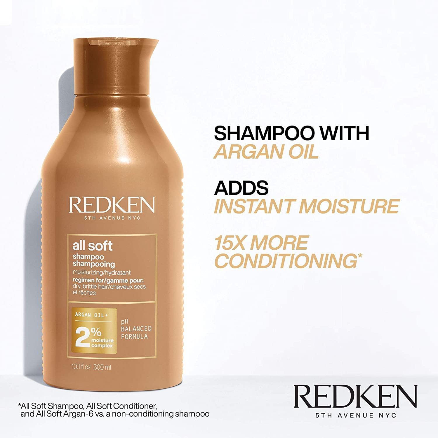 Redken All Soft Conditioner - Intense Softness for Dry/Brittle Hair ...