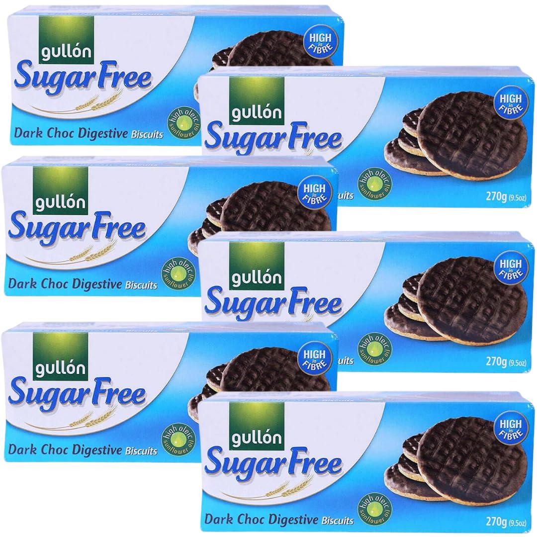 Sugar Free Biscuit Bundle with Gullon Sugar Free Dark Chocolate ...