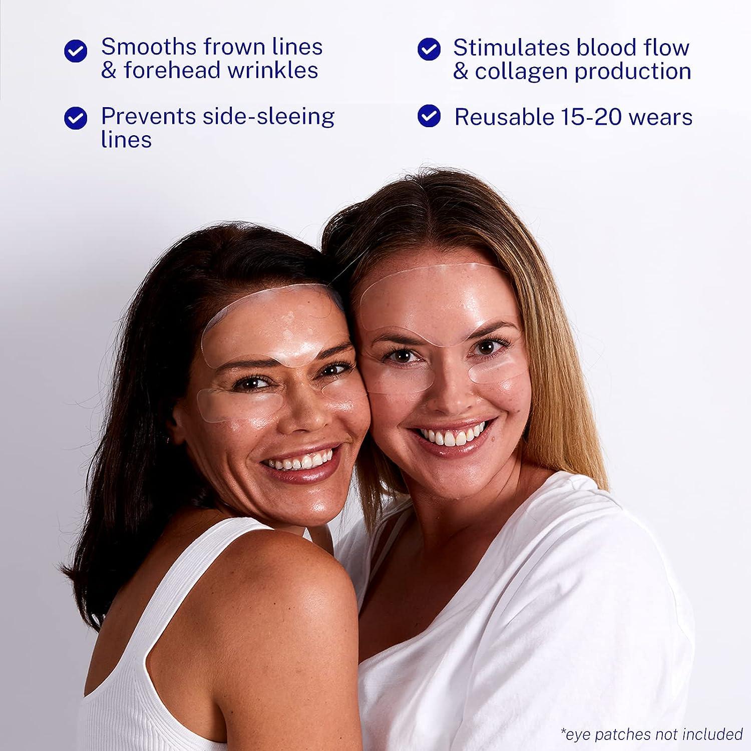 Wrinkles Schminkles Forehead Wrinkle Patches 2-Pack | Reusable Silicone ...