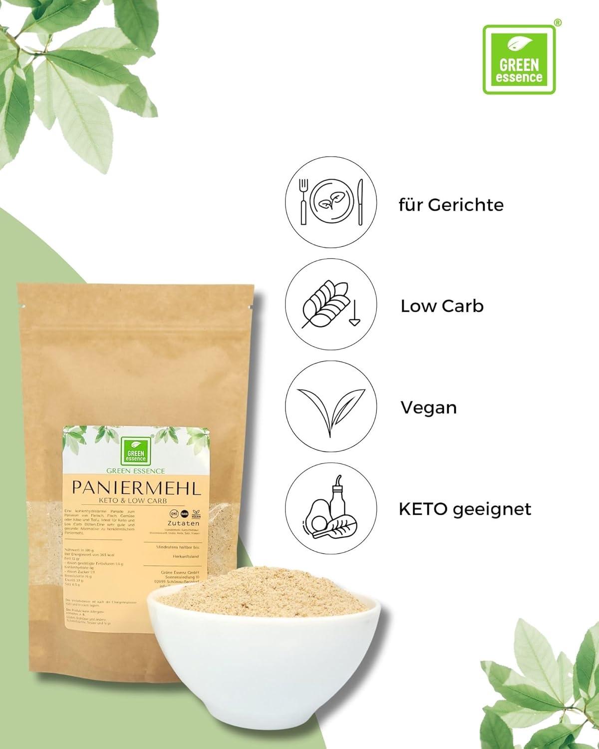 Buy Keto Bread Flour 500G - Low Carb & Additive-Free | Green Essence ...