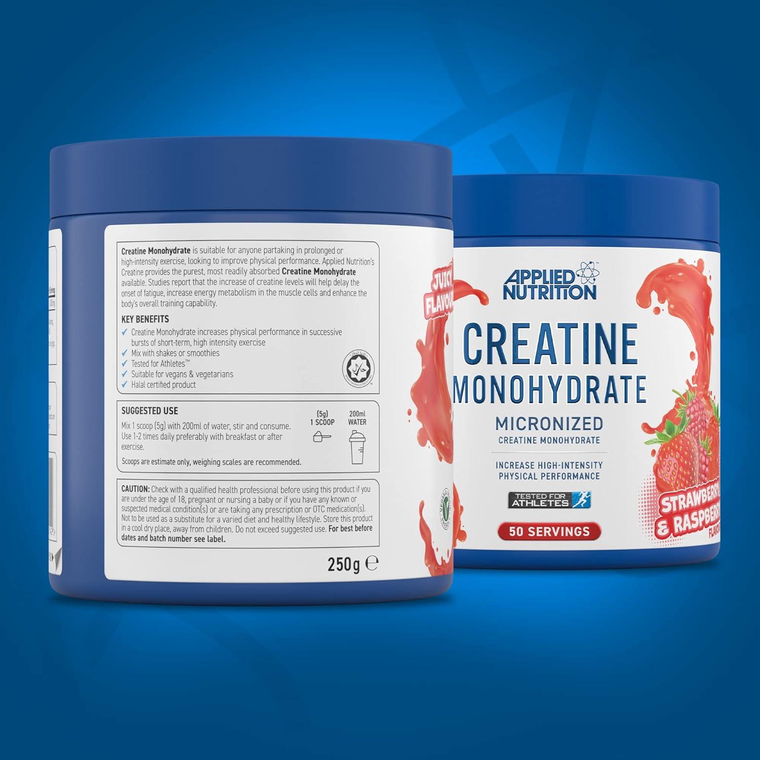 Applied Nutrition Creatine Flavoured - Creatine Monohydrate Micronized ...