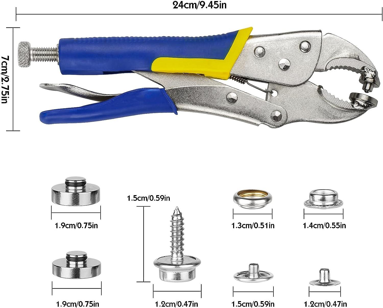 YZS Upgraded Version Snap Pliers Fastener Tool Kit Snap Installation ...