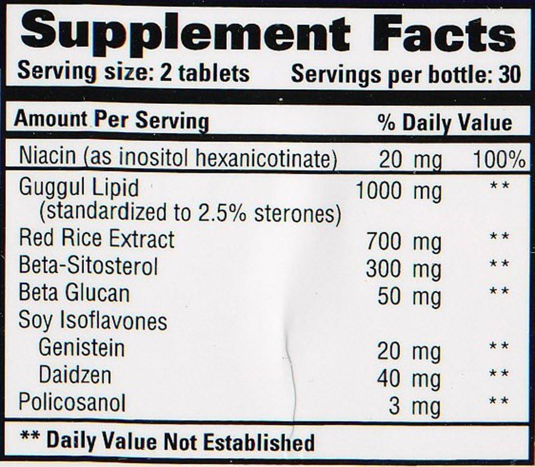 Healthy Choice Naturals Cholesterol Care Supplement All Natural Formula ...