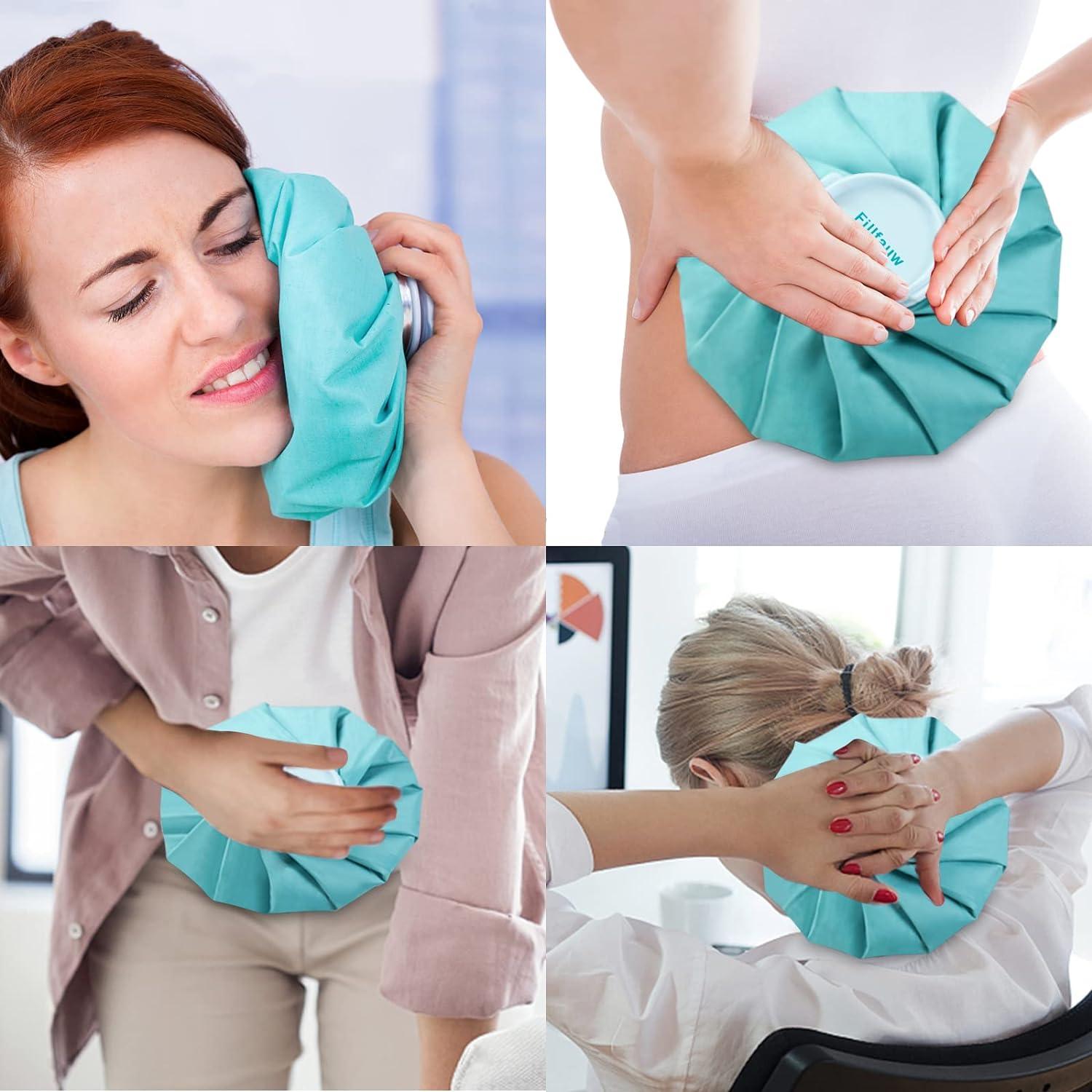 Reusable Cloth Ice Pack for Injuries - Hot & Cold Therapy for Pain ...