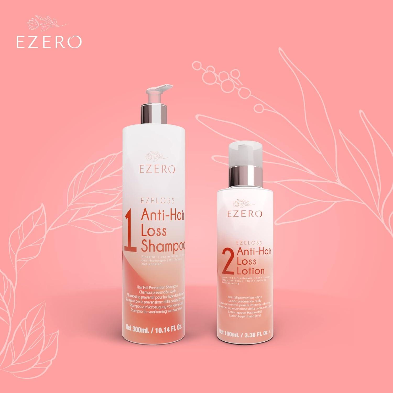 Ezero Anti-Hair Loss Shampoo & Serum for Men & Women | Effective Hair ...