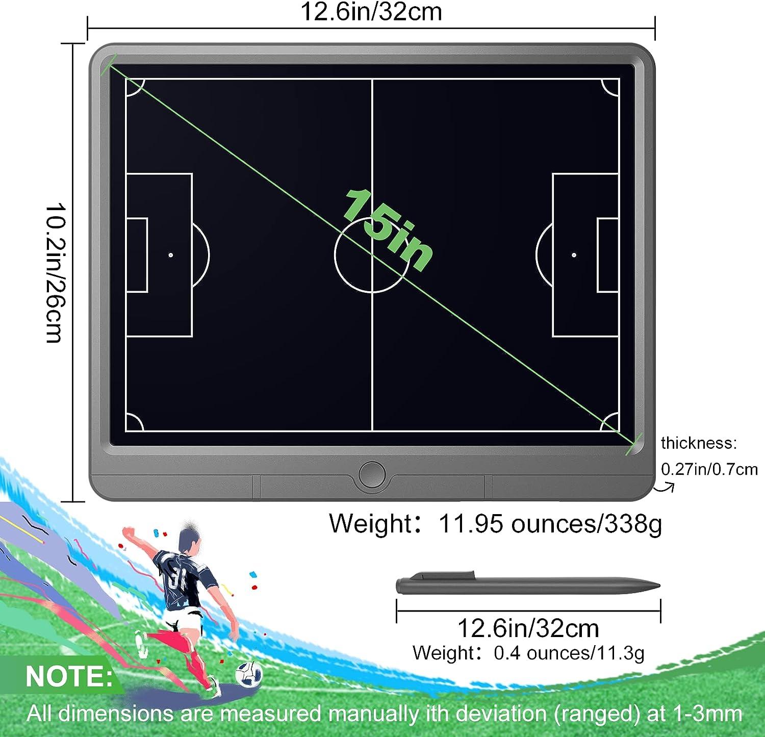 TUGAU Electronic Coach Board Premium Tactical Marker Board | Large LCD ...