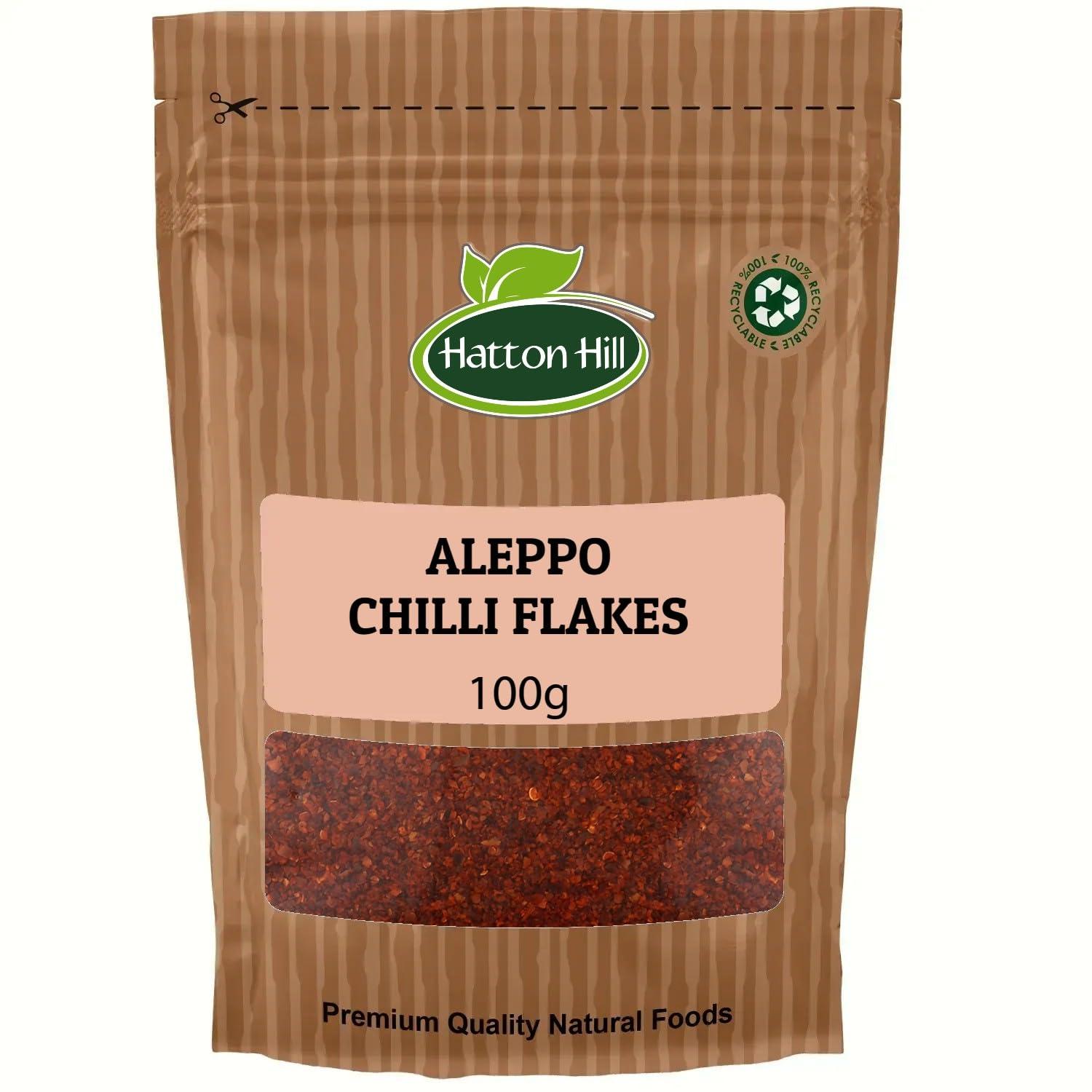 Aleppo Pepper Chilli Flakes 100g (Pul Biber) by Hatton Hill | Buy Now with Express International ...