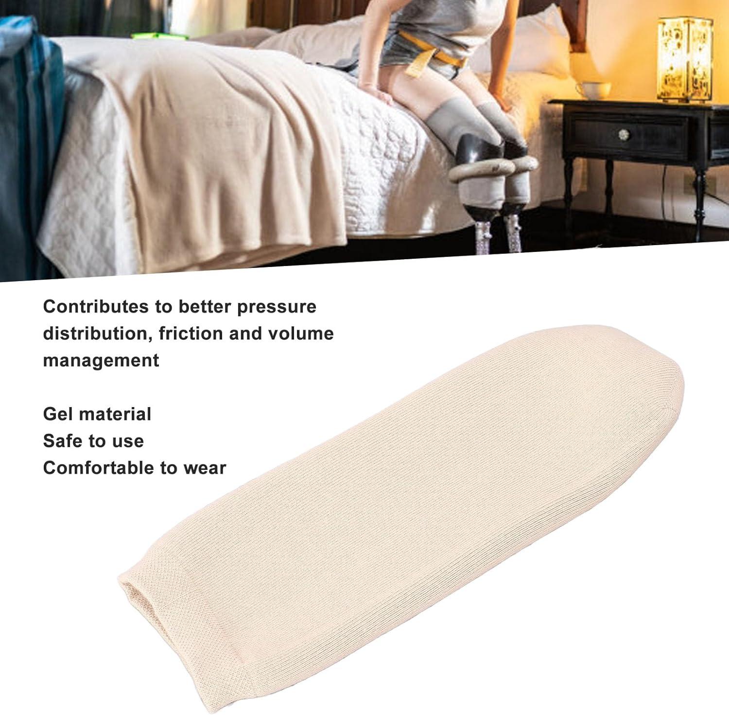 ZJchao Prosthetic Stump Shrinkers Gel Limb Sock Gel Prosthetic Sock ...