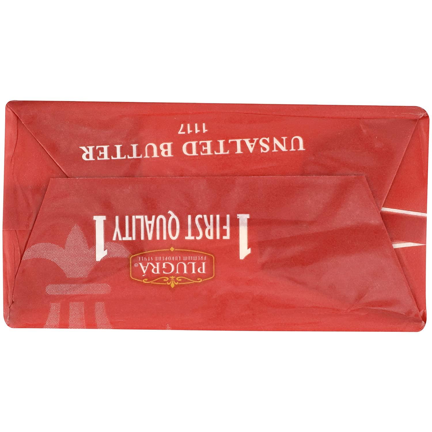 Plugra Butter European Style Unsalted 16oz - Premium Quality for Baking ...