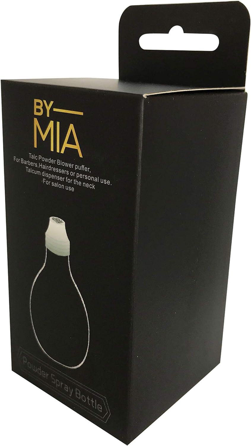 BY MIA Talc Powder Blower Puffer for Barbers & Hairdressers - Talc ...