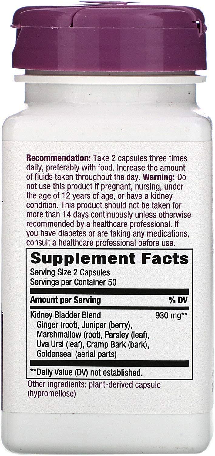 Nature's Way Kidney Bladder Diuretic - 100 Capsules | Promote Healthy ...