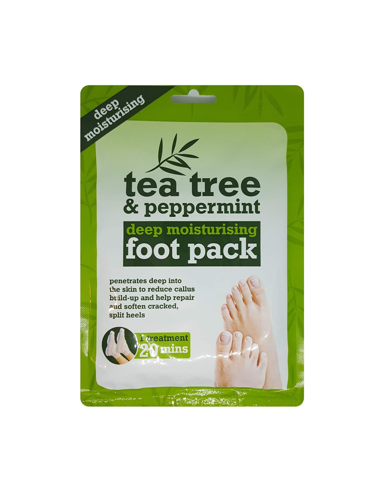 Tea Tree Moisturising Foot Pack - Hydrating Foot Care | International ...