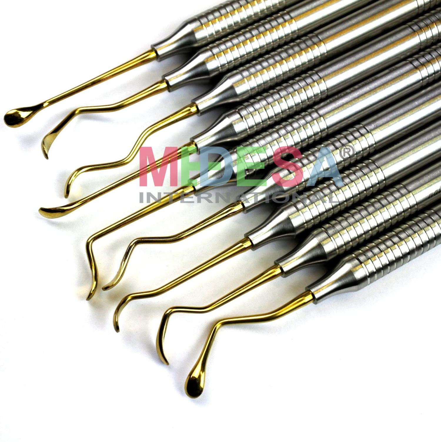 Sinus Lift Stainless Steel Gold Plated for Dental Implant use Sinus Lift Scalers Sinus Lift ...