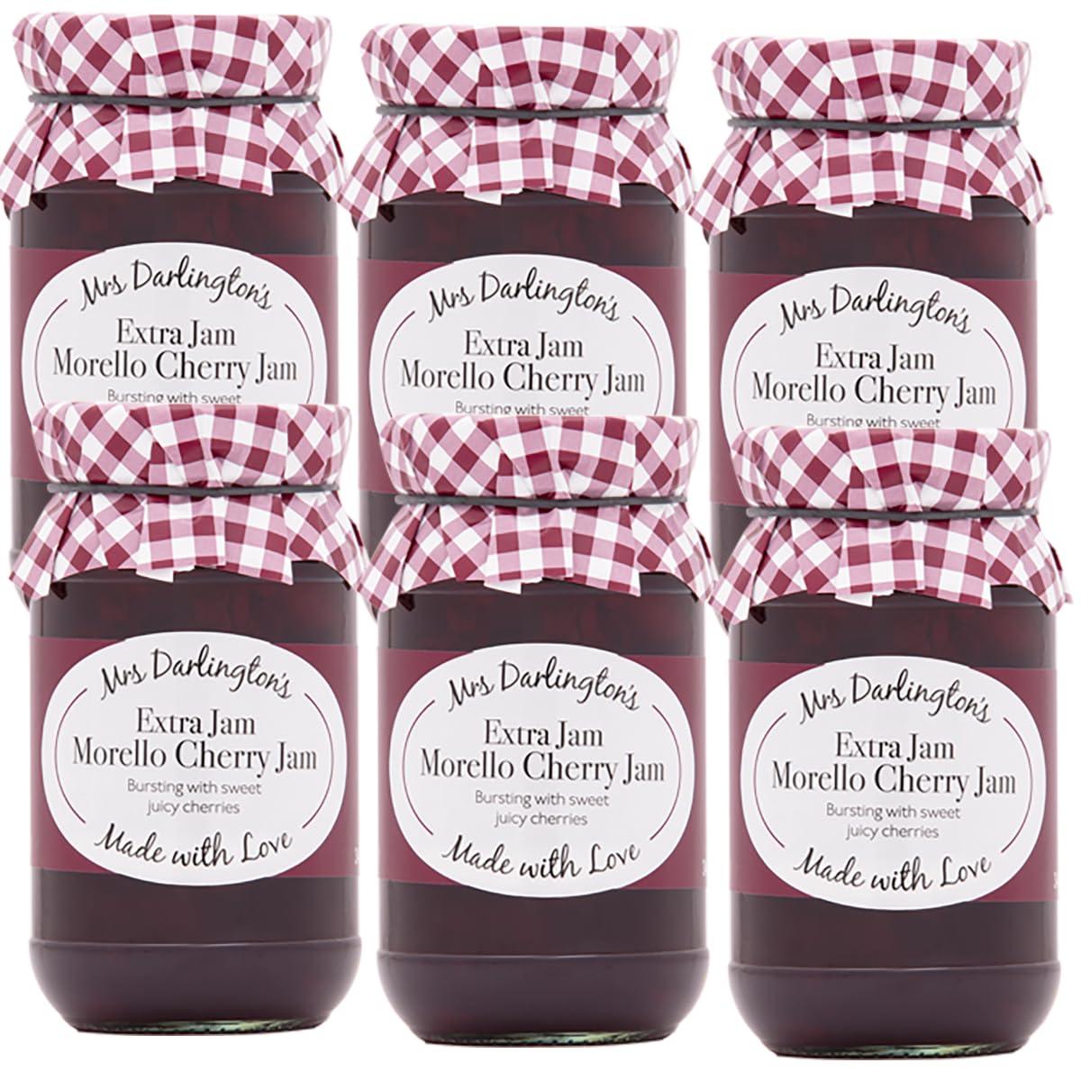 Mrs Darlington's Morello Cherry Jam - 340g - Pack of 6 | Buy Now with ...