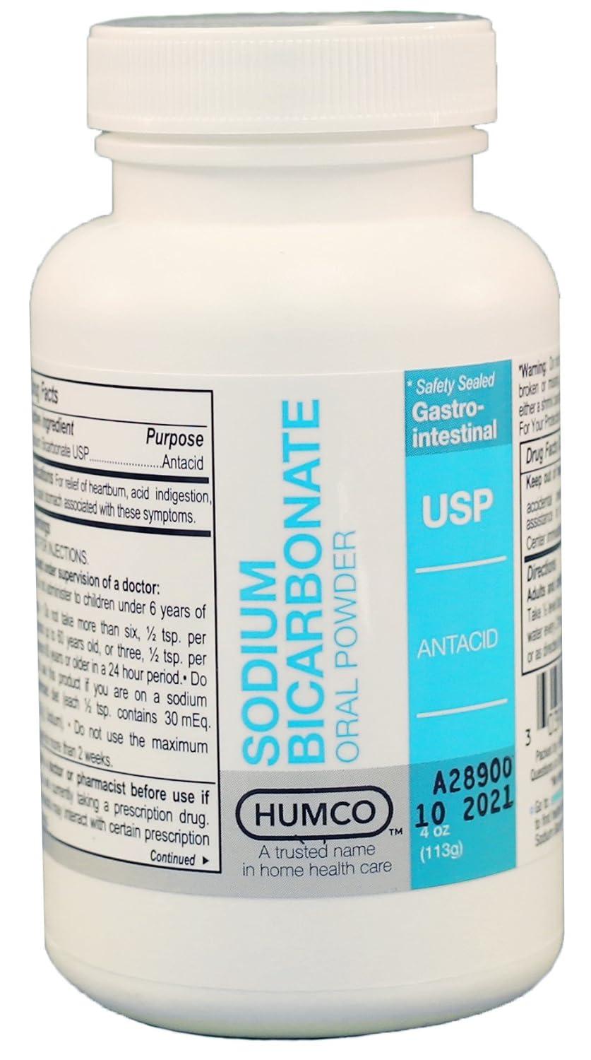 HUMCO 268594001 Sodium Bicarbonate Oral 4 oz - Fast-Acting Relief | Buy ...