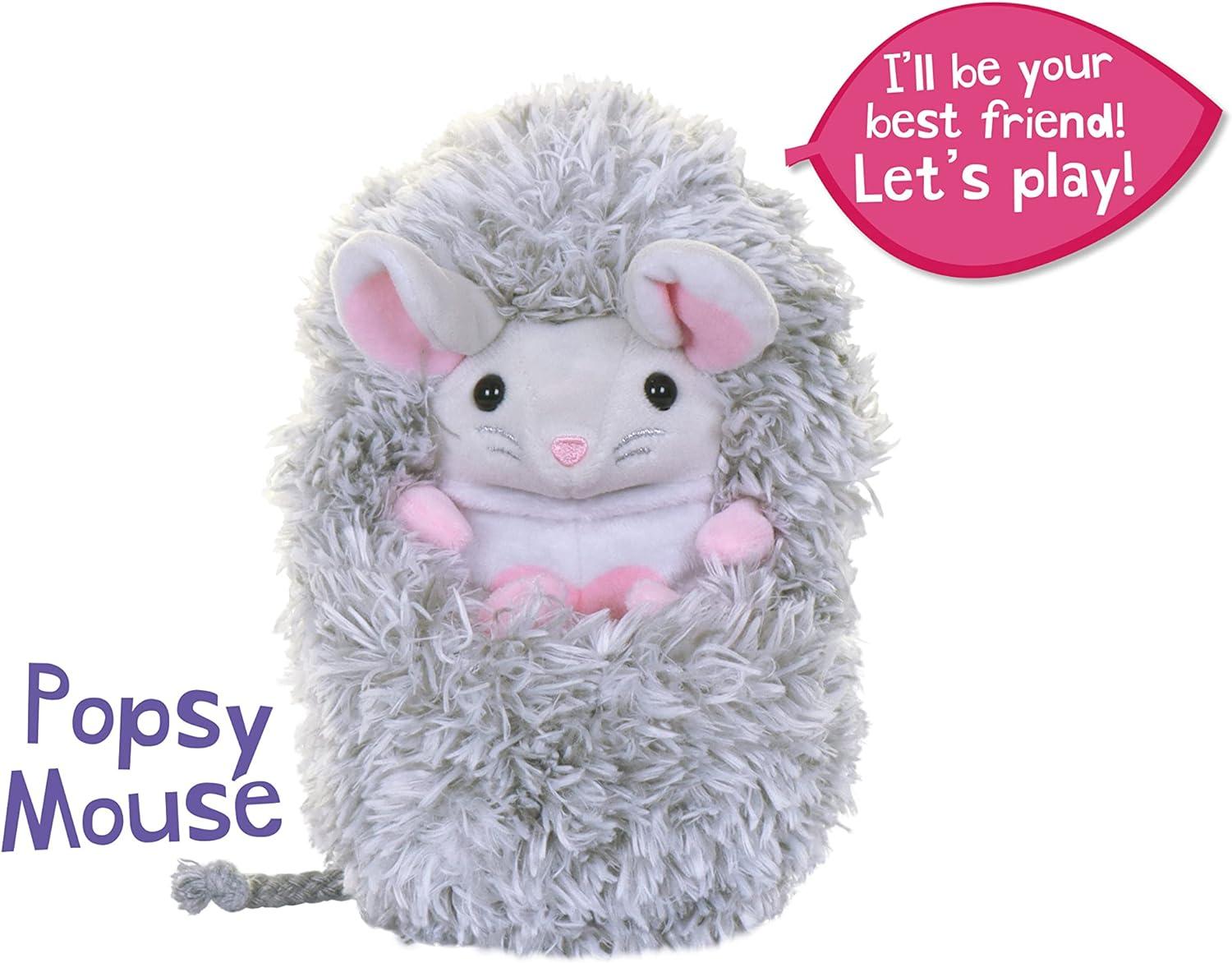 Curlimals Popsy Mouse | Interactive Soft Toy | Touch Responsive | Talks ...