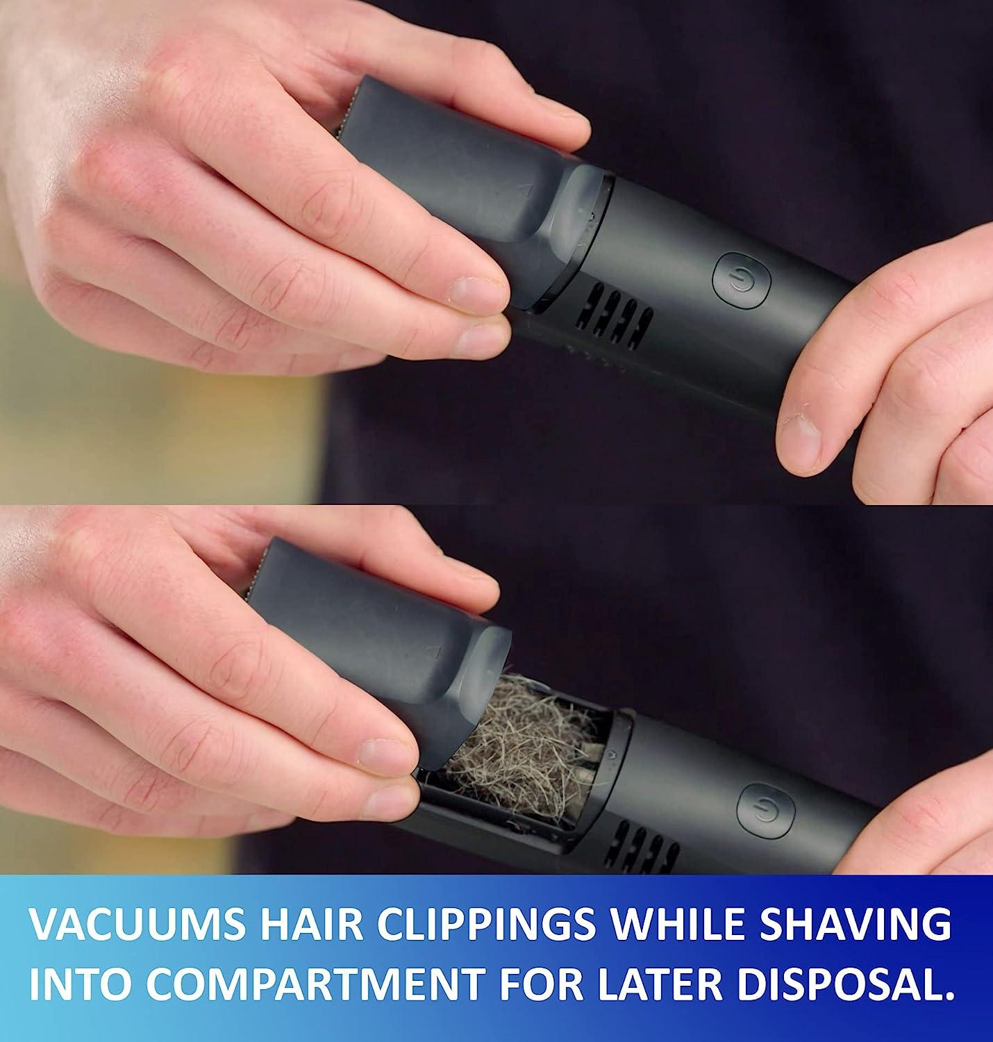 Vacutrim Professional Vacuum Hair Trimmer - Cordless Rechargeable ...