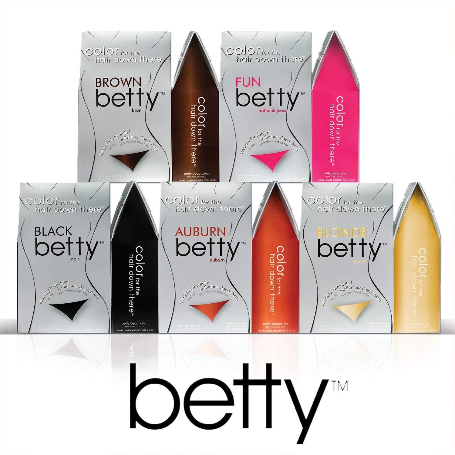Black Betty Color for Hair Down There Kit - Vibrant & Unique Shade for ...
