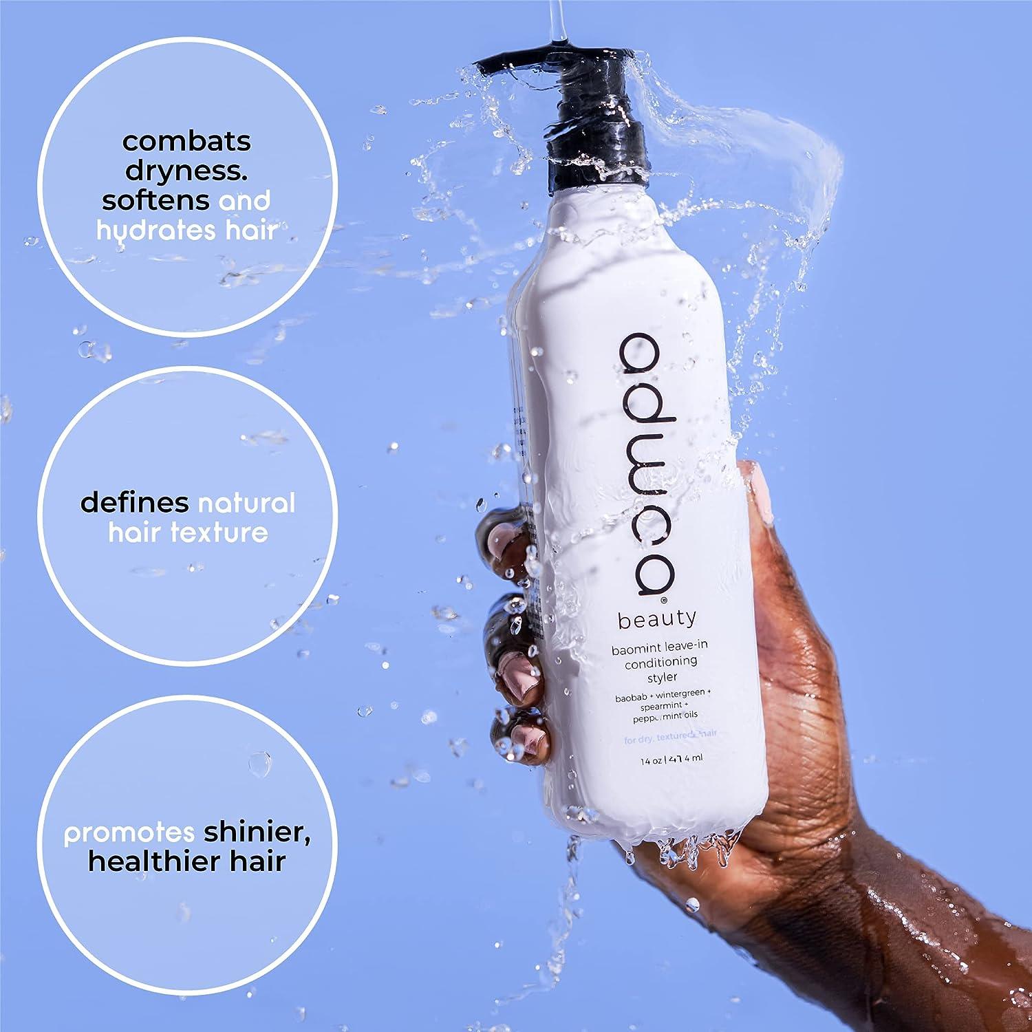 Adwoa Beauty Baomint Leave In Conditioning Styler 14 oz - Hydrating ...