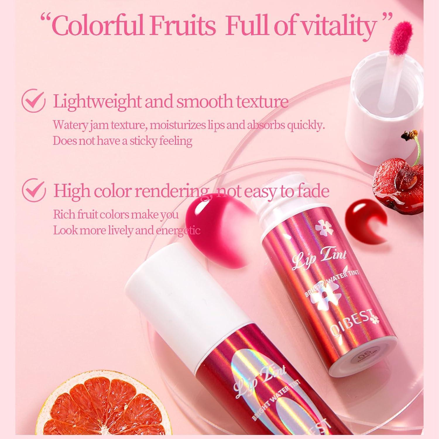 Multifunctional Lip Tint Stain (#06) - Long-Lasting Moisturizing Liquid ...