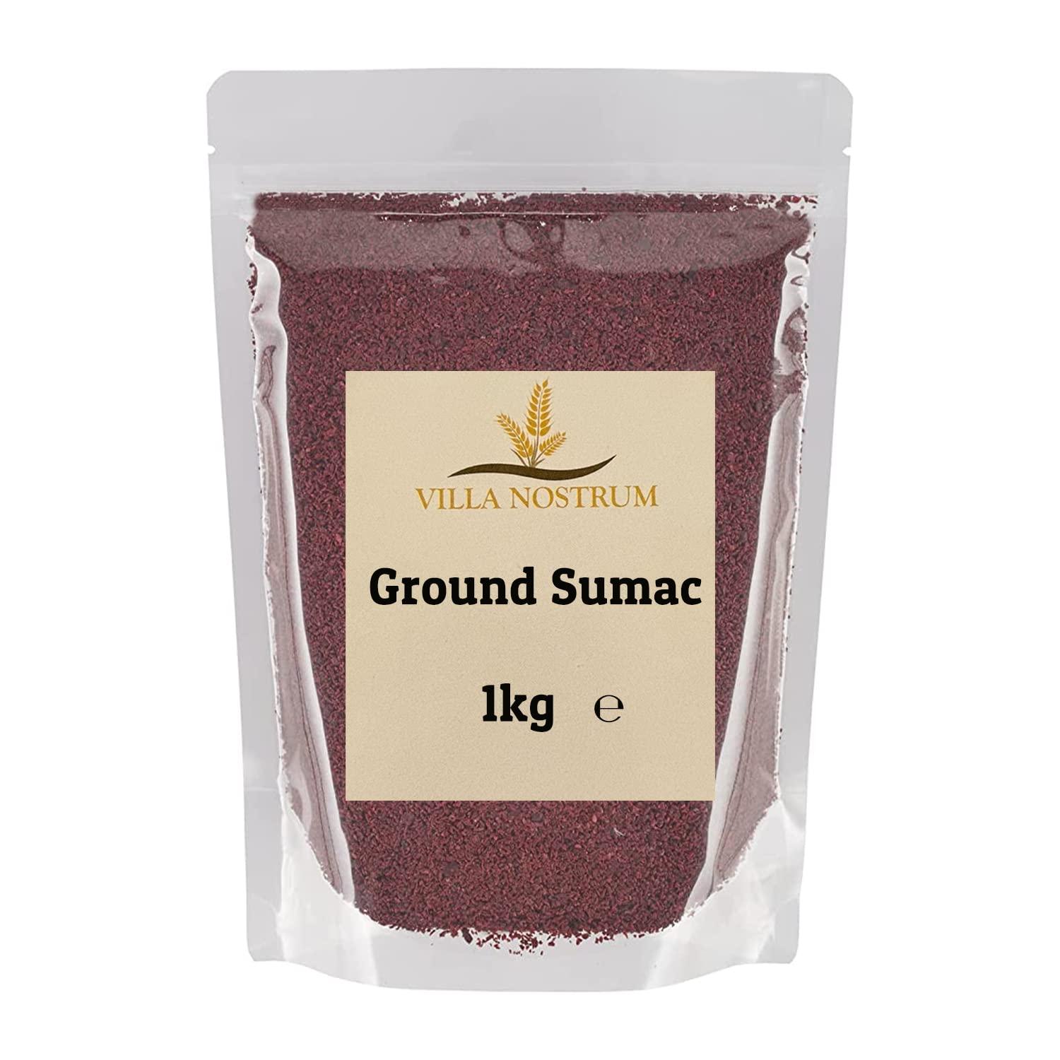 Turkish Sumac Ground 1kg by Villa Nostrum - Premium Quality Sumac ...