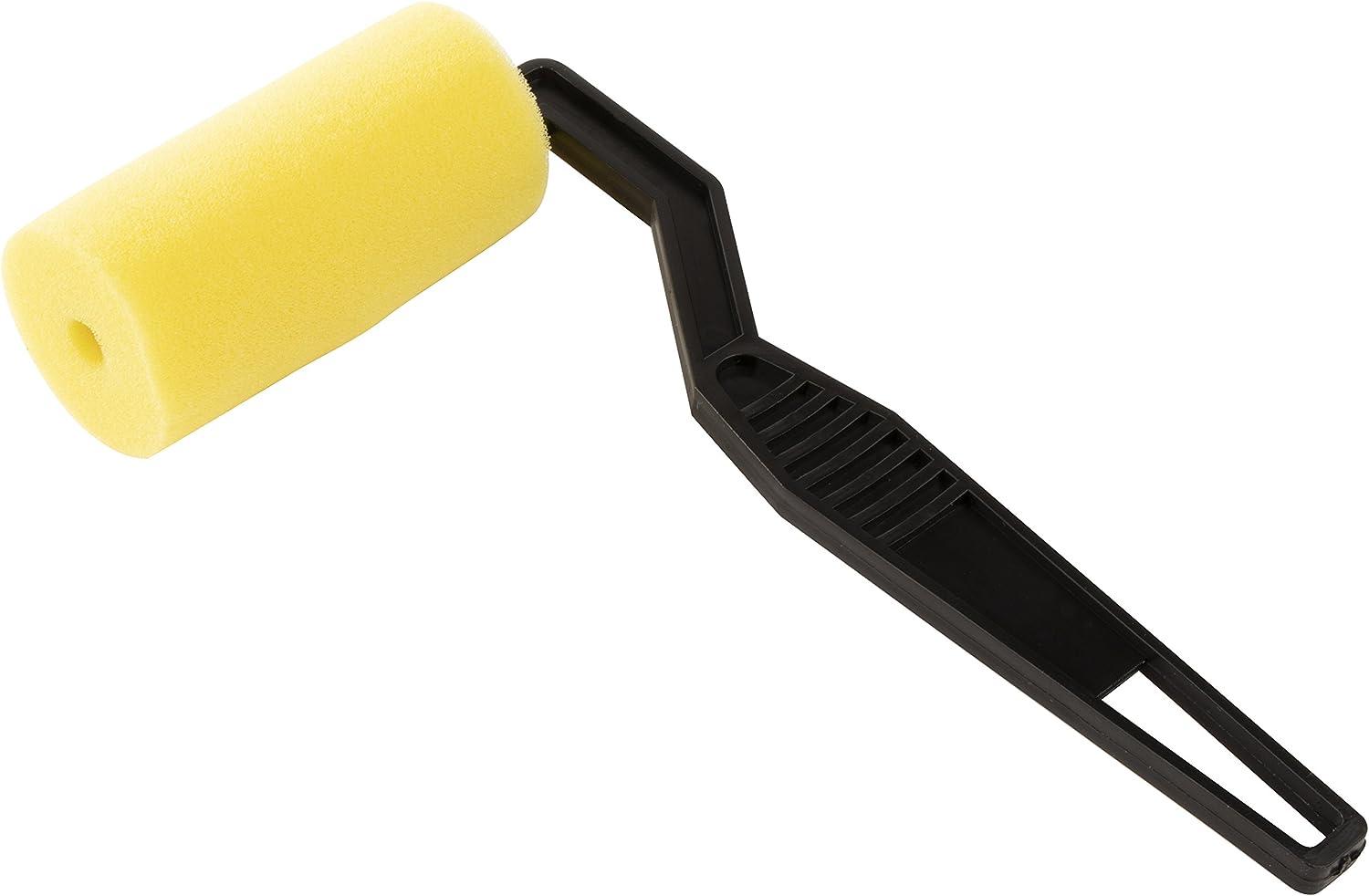 Juvale 5-Piece Foam Paint Brush Set with Plastic Handle - Ideal for Art, Wall Paintings and Trim ...