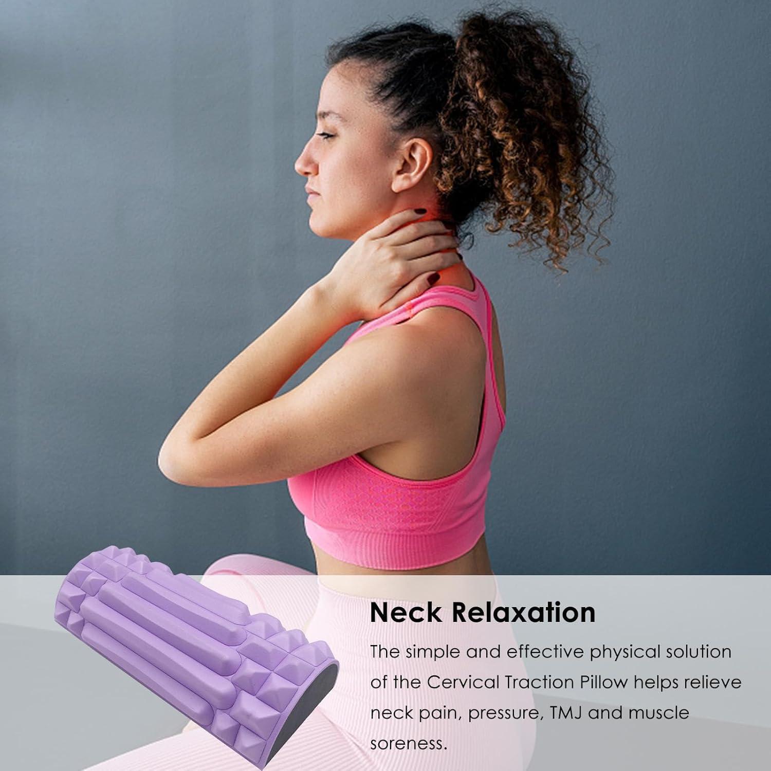 Yoga Back Massager | Flexible Neck & Back Straightening Device | Multi ...