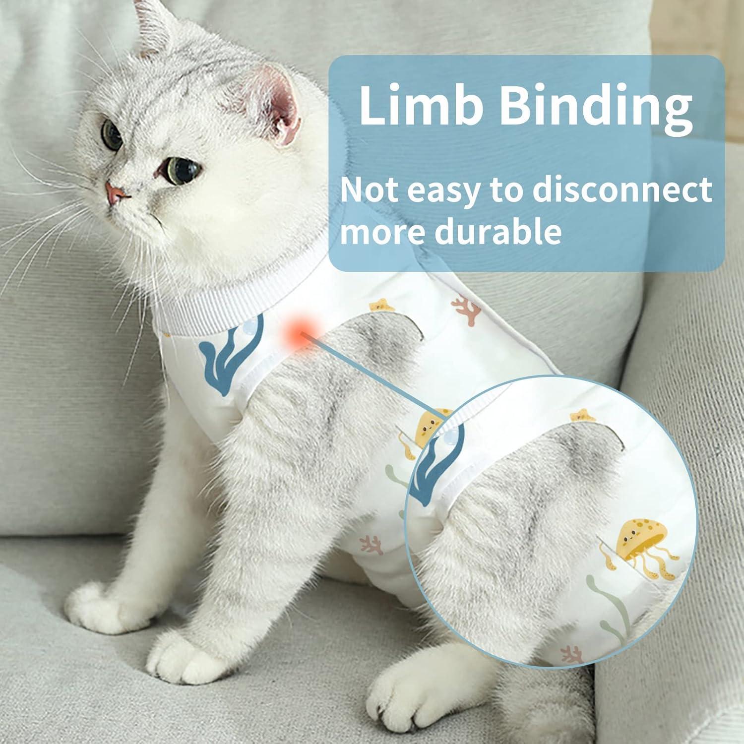 Clrybo Katzenbody - Professional Recovery Suit for Cats & Dogs | Anti ...